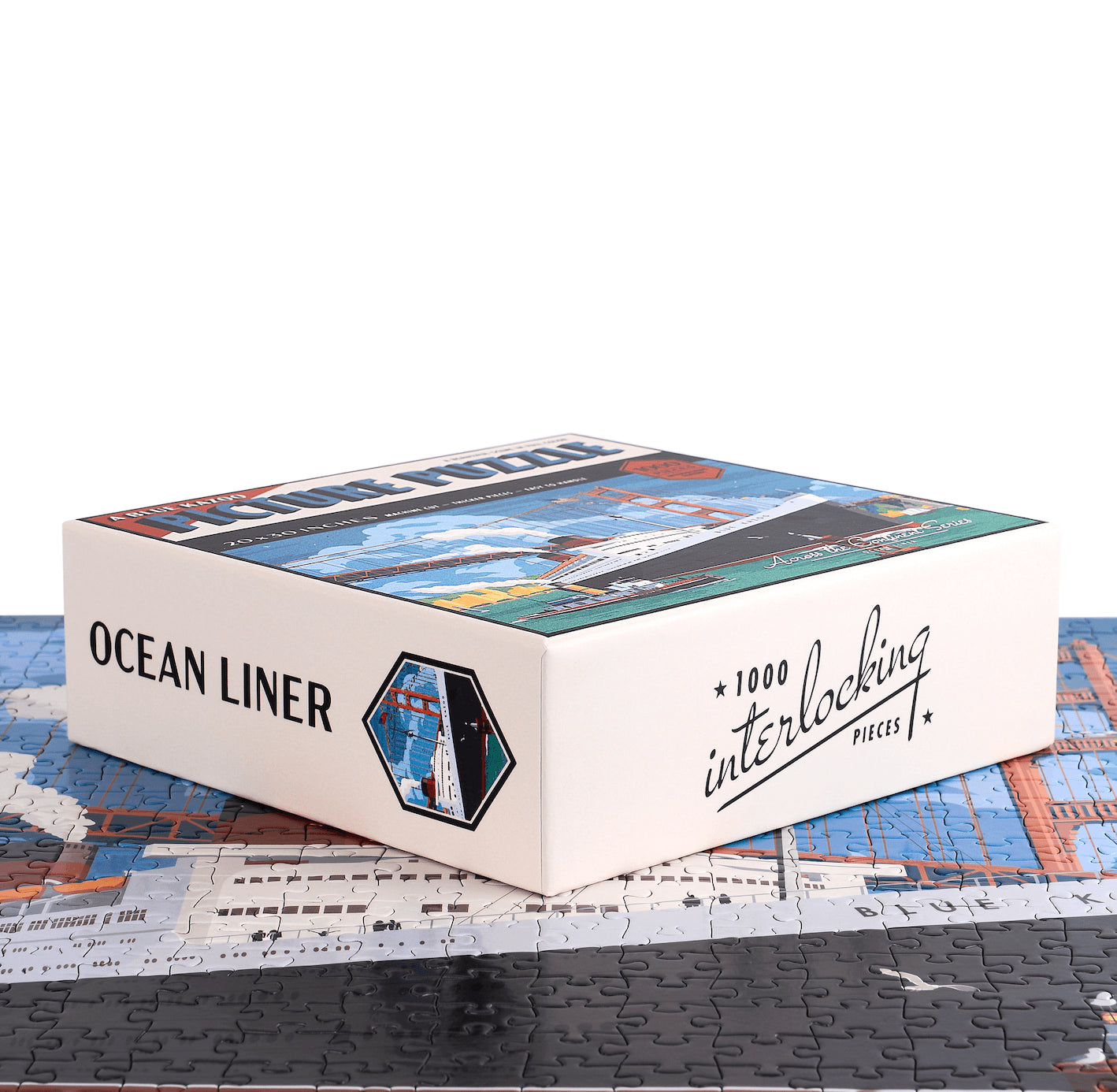 OCEAN LINER 1,000 Piece Jigsaw Puzzle by Blue Kazoo