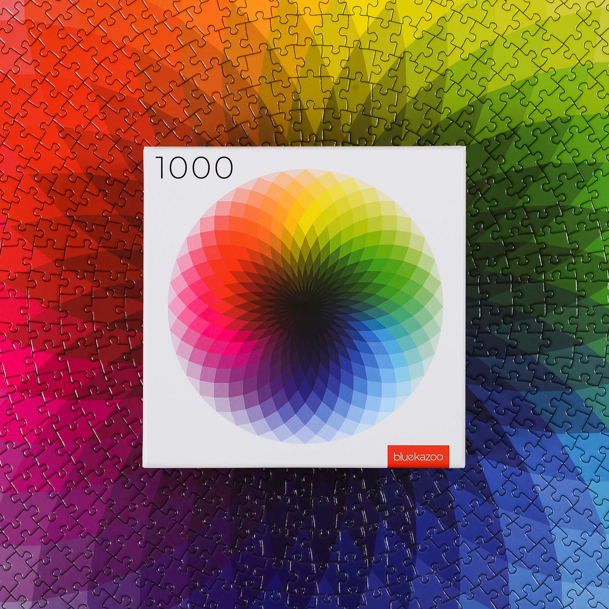1,000 Piece Color Wheel Puzzle | Blue Kazoo