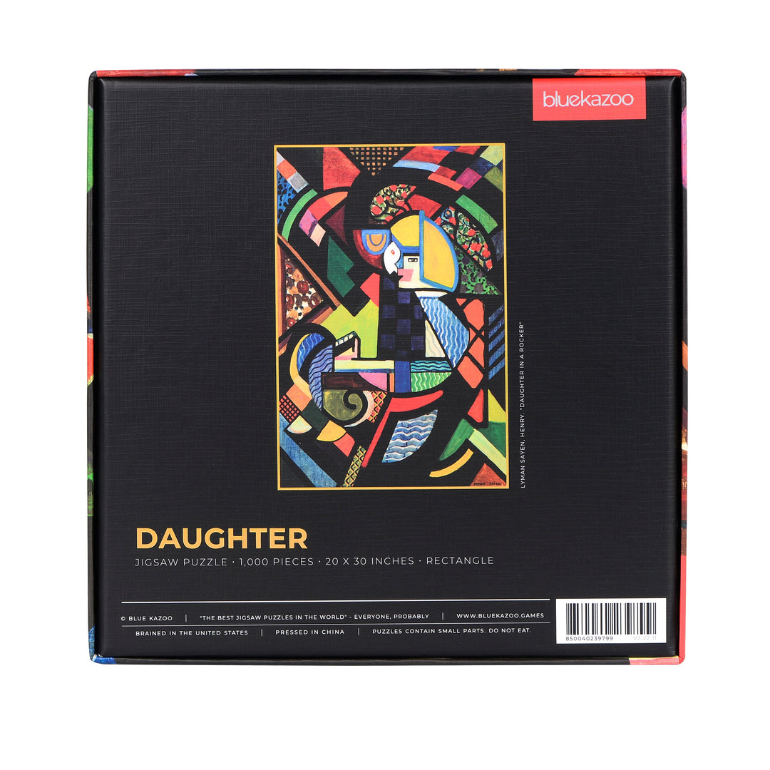 DAUGHTER 1,000 Piece Henry Lyman Sayen Jigsaw Puzzle by Blue DAUGHTER 1,000 Piece Henry Lyman Sayen Jigsaw Puzzle by Blue